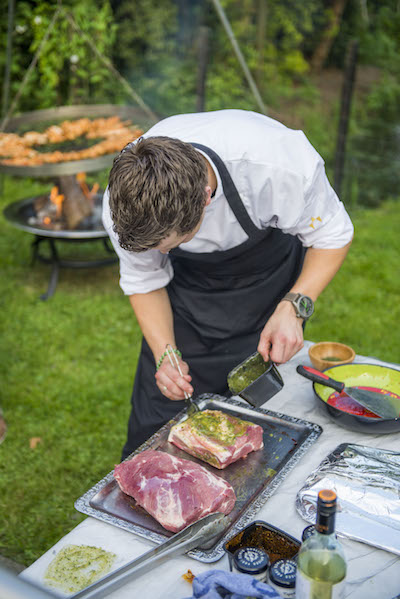 BBQ op locatie - Frank van Steeg